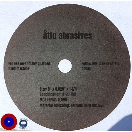 Rubber Bonded Ultra-Thin Sectioning Wheels – Atto Abrasives